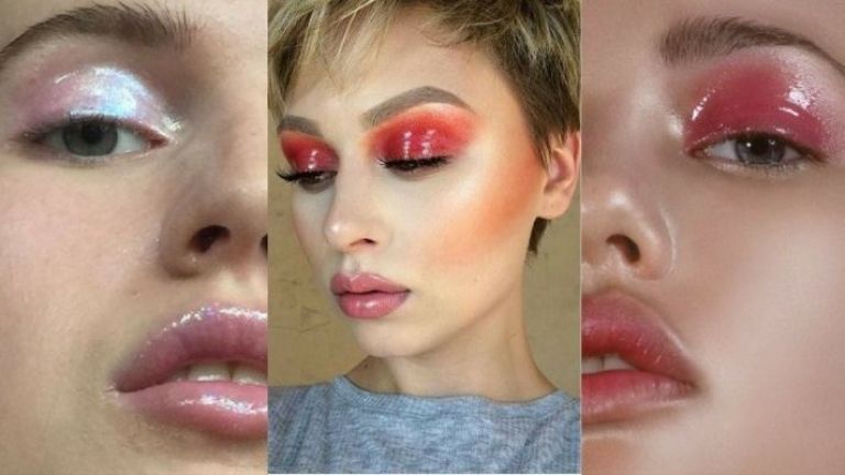 Piel "glossy" y smokey eye en colores, lo que se viene | NoticiasNet
