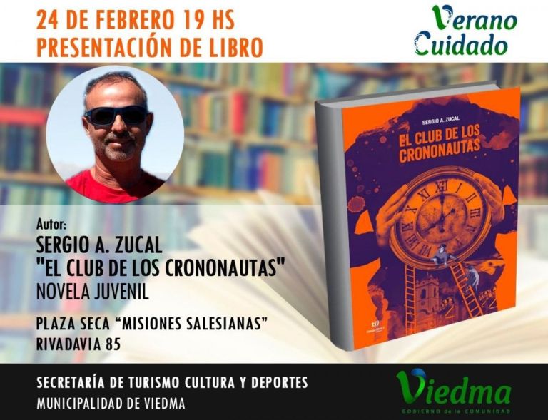 Se presentan los libros “El club de los crononautas” y “Humanos rotos ...