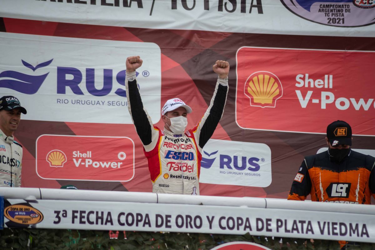 El delirio de Werner y de la hinchada de Ford tras imponerse en Viedma ...